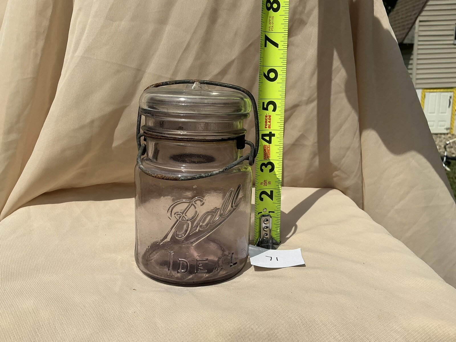 Vintage Canning Jar { Mason? } From The Jura Bottle Hoard, Combined ...