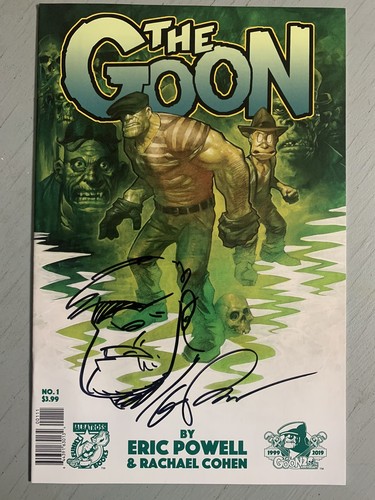 THE GOON #1 20TH ANNIVERSARY SIGNED & REMARKED by ERIC POWELL 2019 | eBay