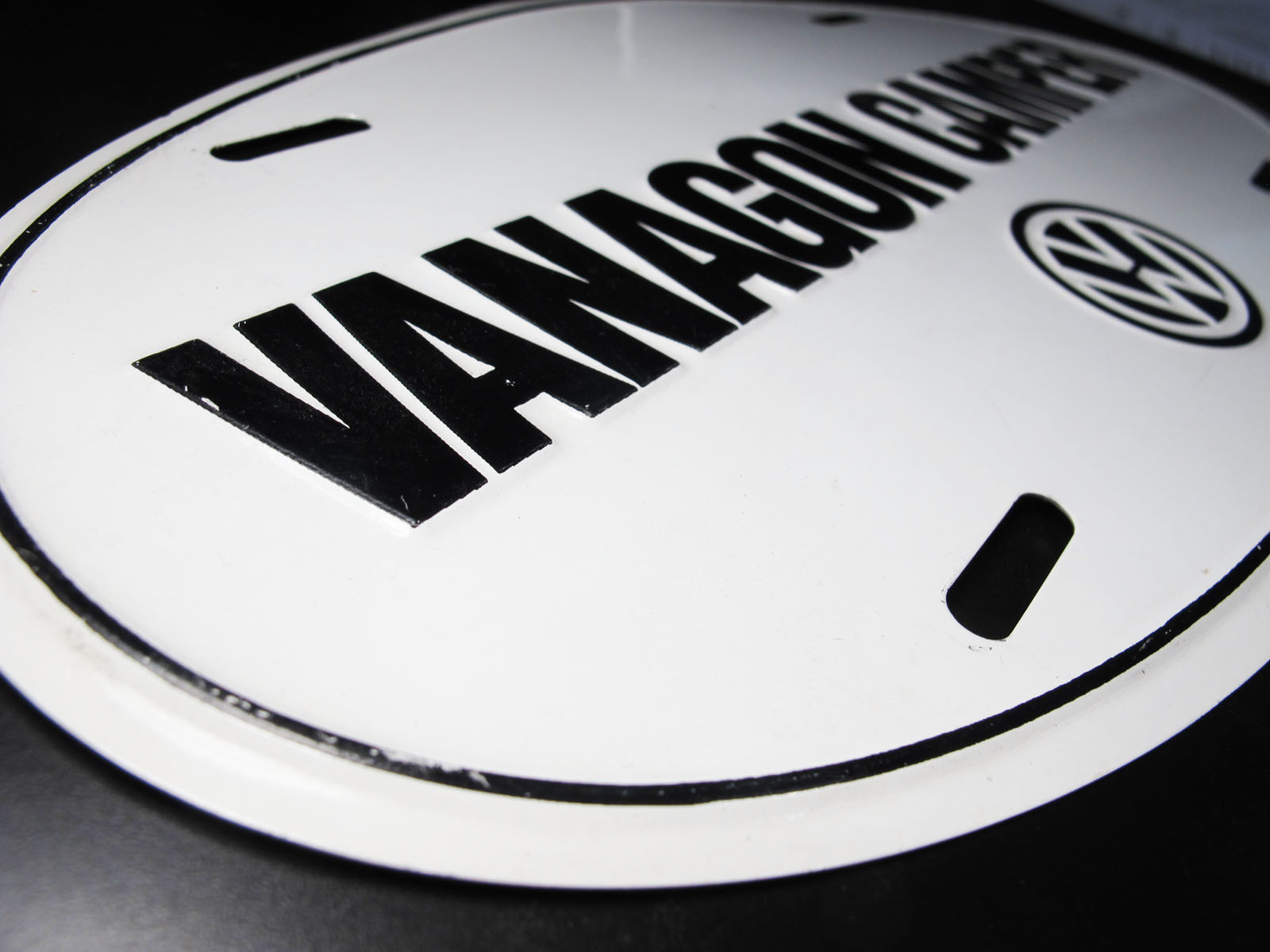 Volkswagen VW Vanagon Metal Sign European Style Vanity License Plate ...
