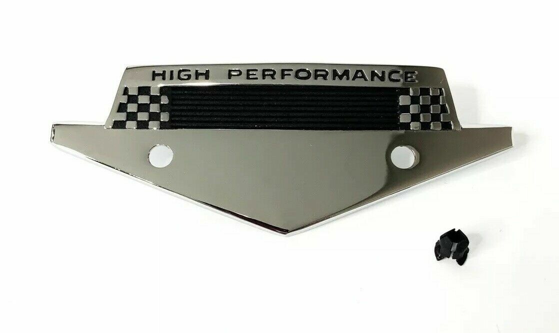 Chrome 351 V8 High Performance Fender Emblem For 1964-1966 Ford Mustang ...