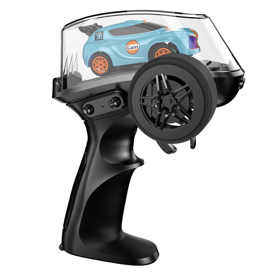 1/64 Scale RC Drift Car with LED Lights Remote Control Car RC Stunt Car ...