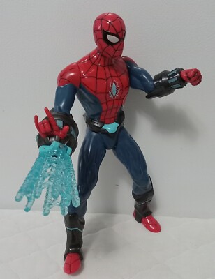 10" Marvel Hasbro Spider Man light up talking toy figure | eBay