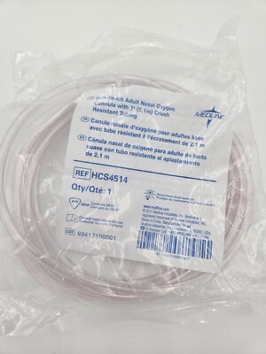 6 Pack Medline Adult Soft-Touch Nasal Cannula HCS 4514 | eBay