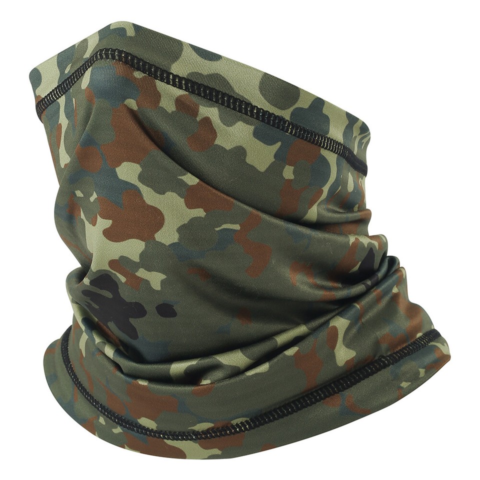 Camo Tactical Neck Gaiter Face Mask Scarf Breathable Bandana Cover ...