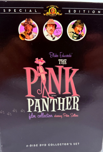 The Pink Panther Film Collection Blake Edwards/Peter Sellers - 6 DVD ...