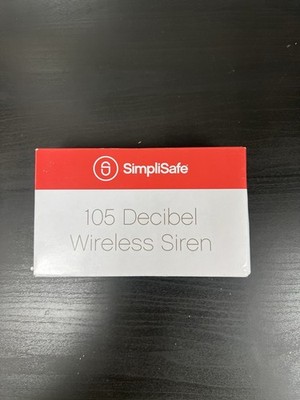 SimpliSafe Security System WS1000 1st Generation 105 Decibel Wireless ...