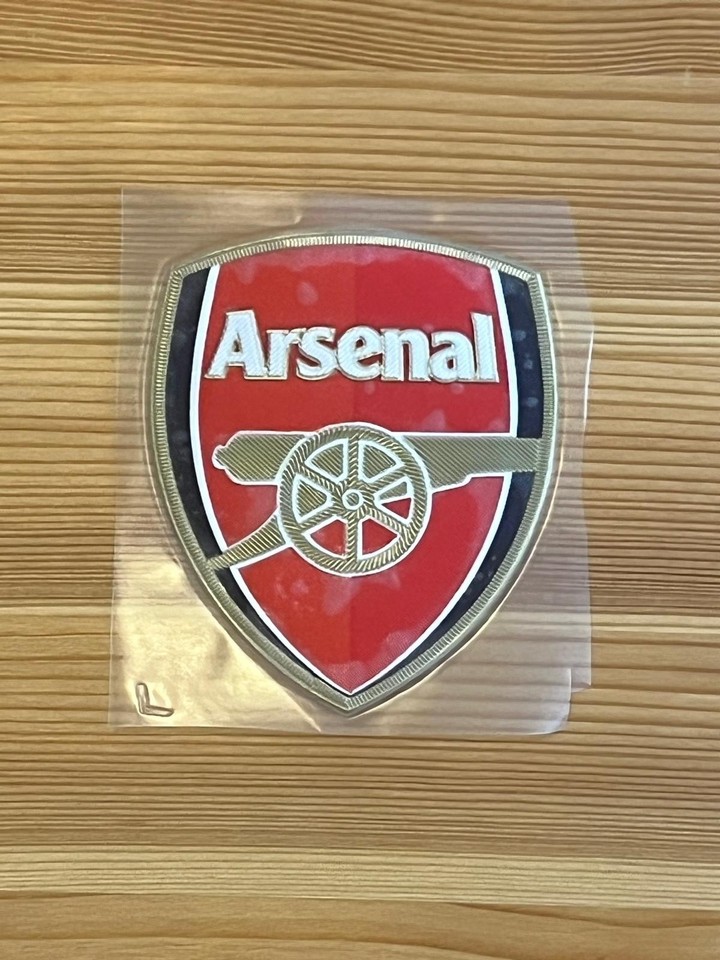 EPL Premier League Arsenal Silicon Iron On Patch Badge 70 x 60mm | eBay UK