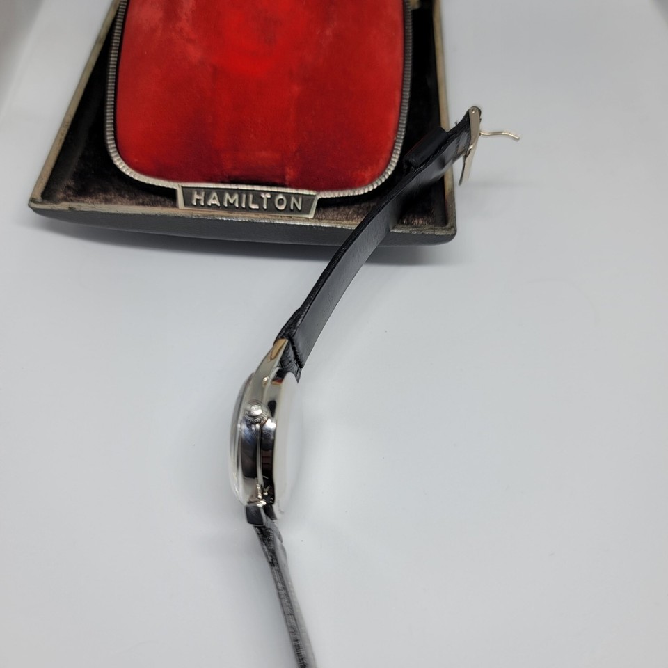 Hamilton Electric watch cal 505 Polaris Il 14k white gold very rare ...