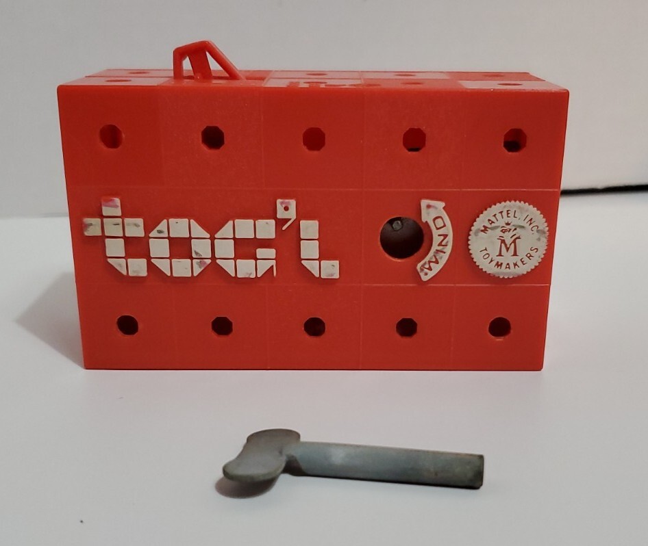 Vintage 1969 MATTEL TOG'L Parts - Motor & Key - See Notes | eBay