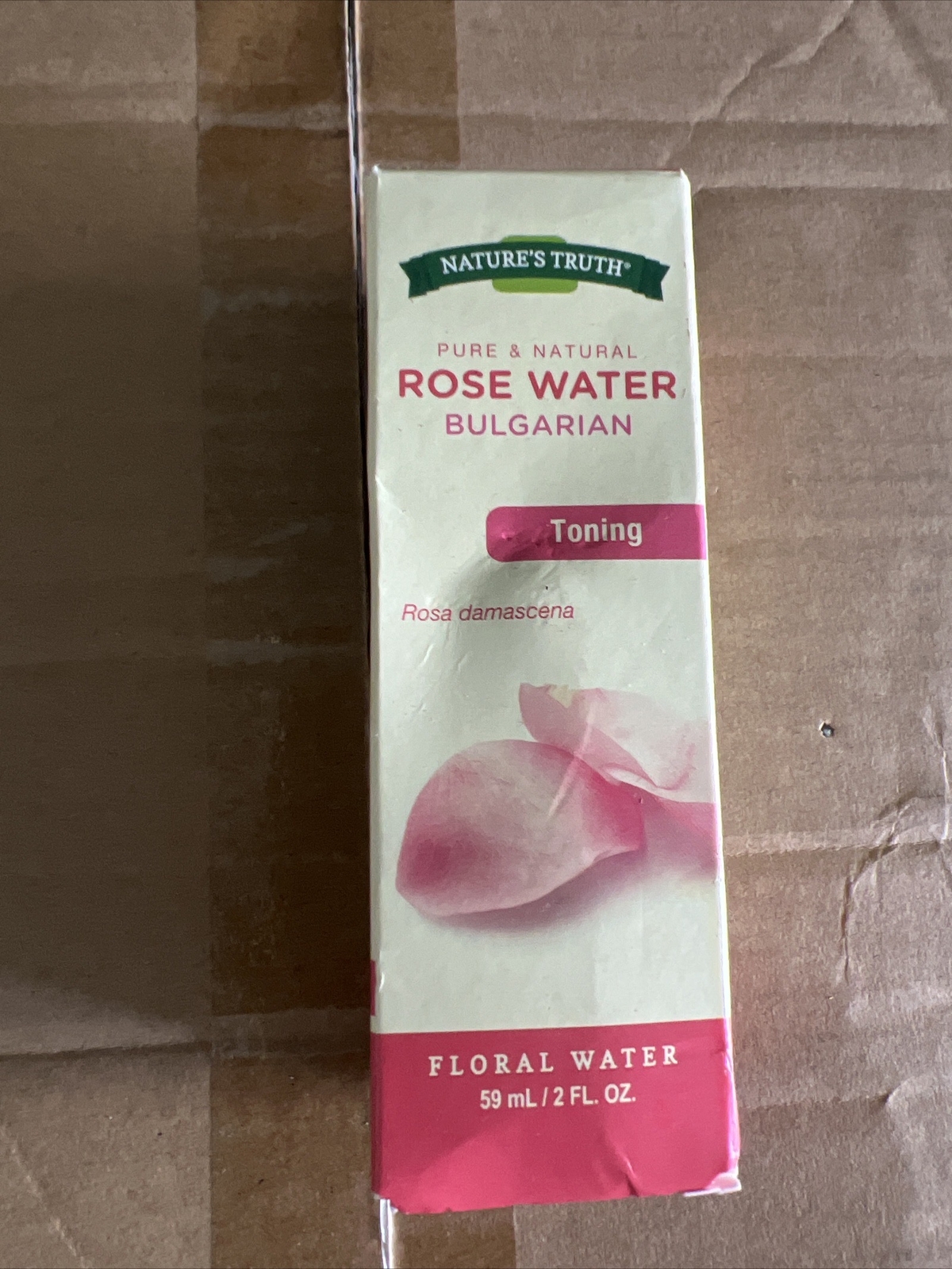Nature's Truth Rose Water Bulgarian Toning Aromatherapy 2 fl oz ...