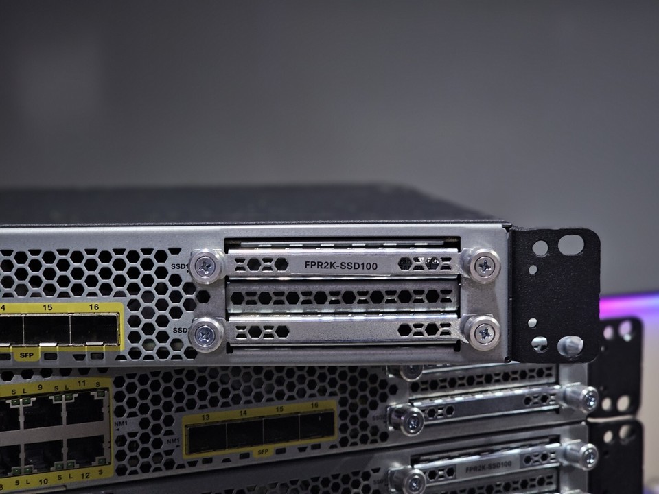 Cisco Firepower FPR-2110 Firewall w/ FRP2K-SSD100 SSD & Rack Ears | eBay