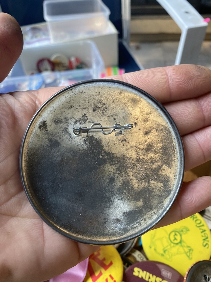 1996 OLYMPICS USA MENS BASKETBALL FEDEX PIN BACK BUTTON DREAM TEAM SHAQ ...