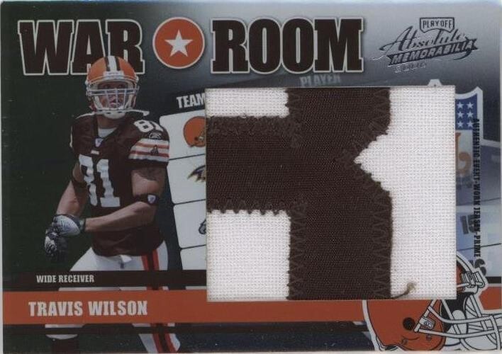 2006 Playoff Absolute Memorabilia - War Room Travis Wilson #WR-29 Jumbo ...