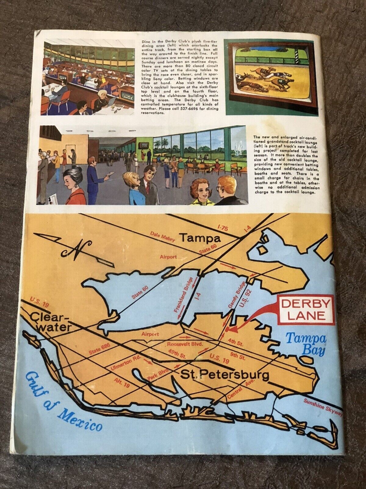 Vtg March 13 1973 Derby Lane Greyhound Racing Program Pamphlet St ...