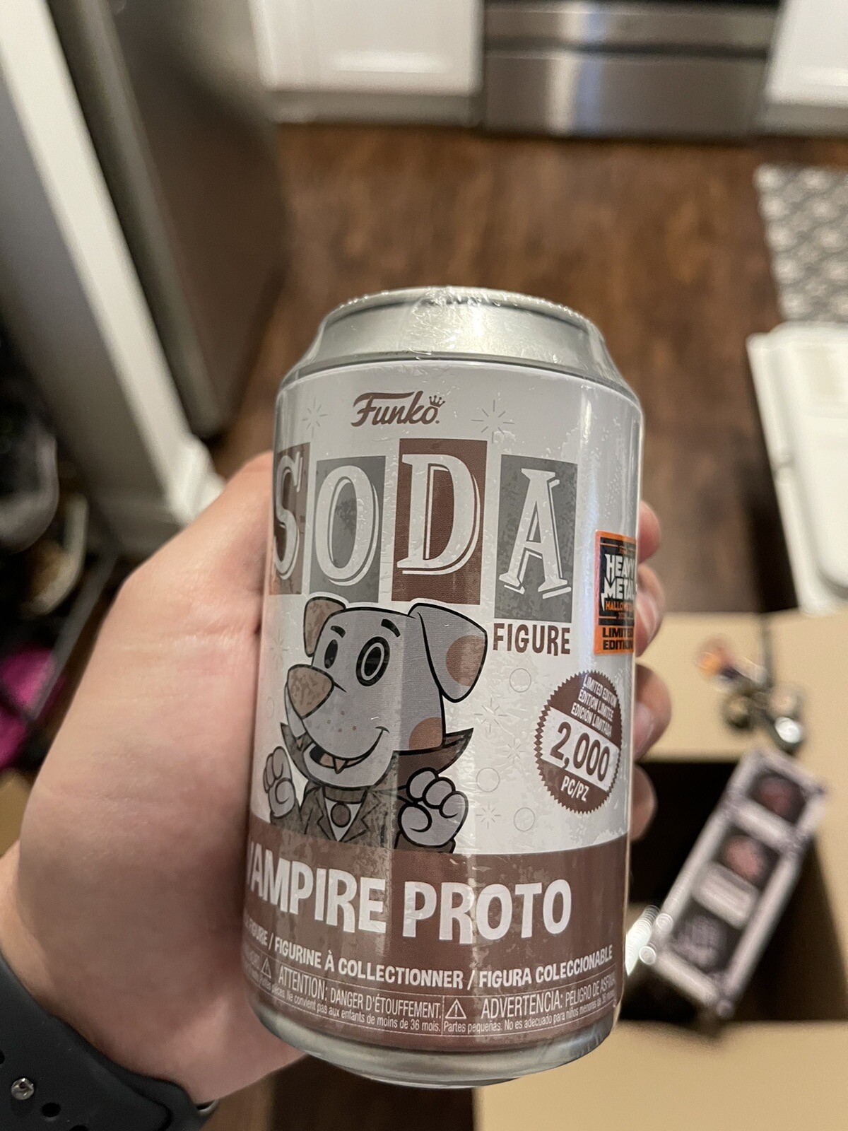 Funko Heavy Metal Halloween Soda Vampire Proto LE2000 2023 NEW BROWN IN ...