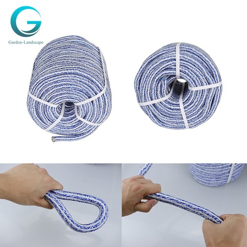 100/150/200FT 3/4" 24 Strand Braided Polyester Rope Arborist Tree ...