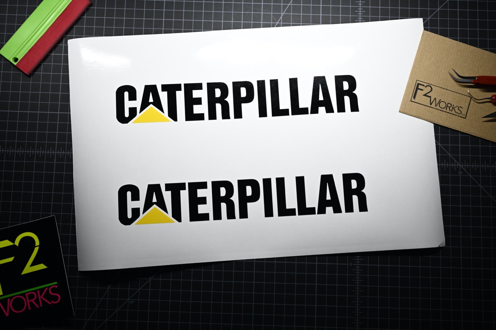 Caterpillar Decal [2 Pack]Any Size/Color CATERPILLAR Heavy Duty Sticker ...