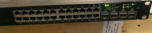 Dell PowerConnect 6224 24 Port Gigabit Switch , WITH Stacking Module ...