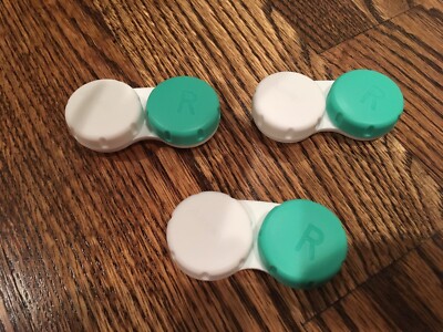 Lot of 3 Alcon Contact Lens Storage Cases Brand New Unused | eBay