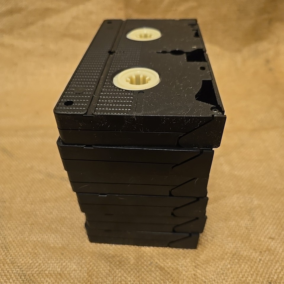 Castle Cartoons 6 VHS 1980s Donald Duck Woody Woodpecker Casper Mickey ...