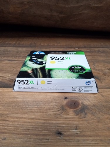 hp 952 XL Ink Cartridge Yellow Sealed Exp March 2020 | eBay