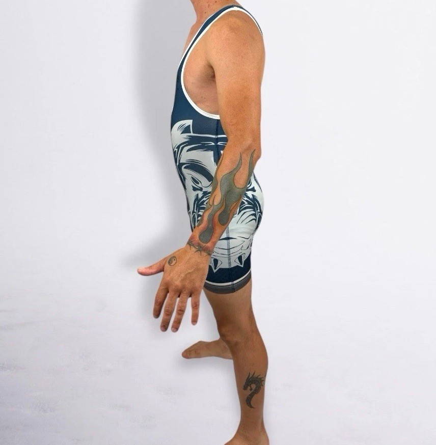 Compound Adult Small Wrestling Singlet Combat Fit | eBay