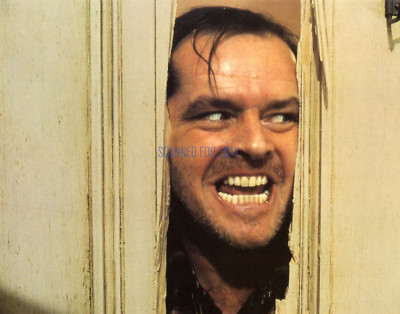 THE SHINING JACK NICHOLSON "HERE'S JOHNNY!" ICONIC PHOTO | eBay