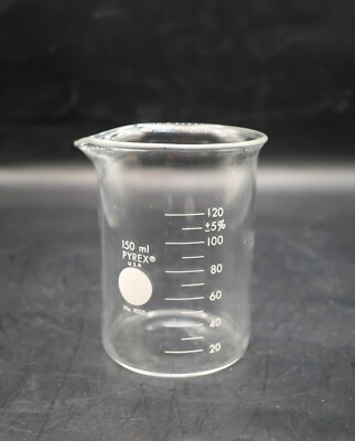 CORNING PYREX Glass 150ml Graduated Beaker # 1000 from 20 - 120 | eBay