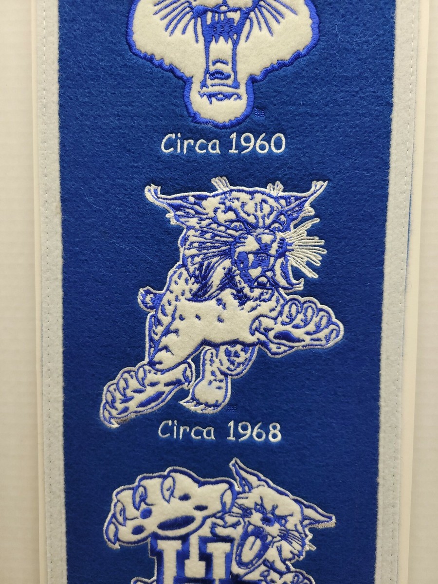 Kentucky Wildcats Logo History Vintage University Of Kentucky Wildcats