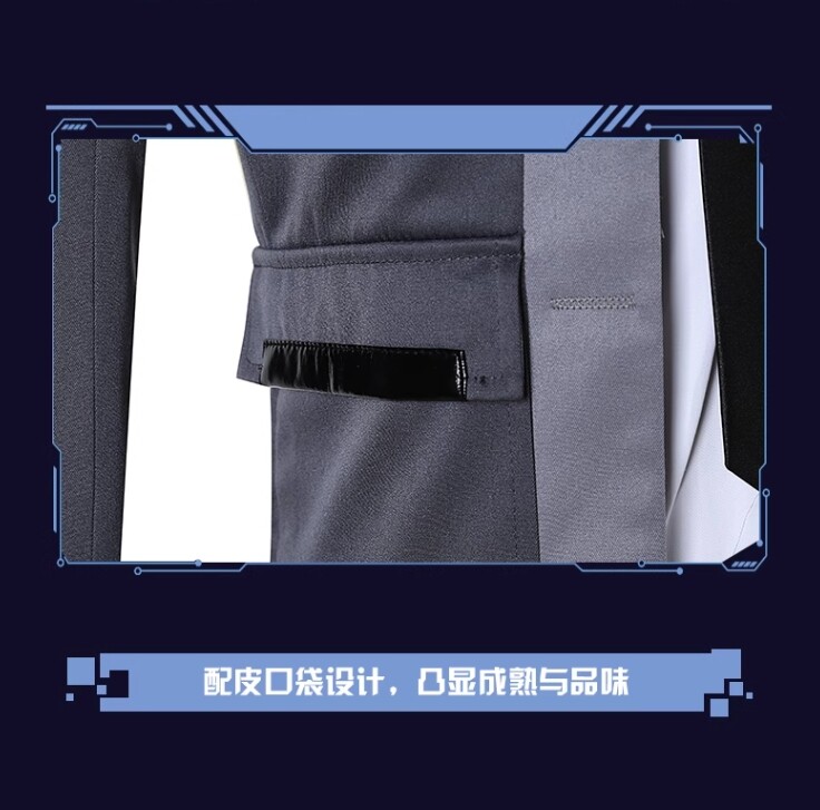 Detroit: Become Human RK800 Connor Outfit Cosplay Jacket Coat Shirt ...