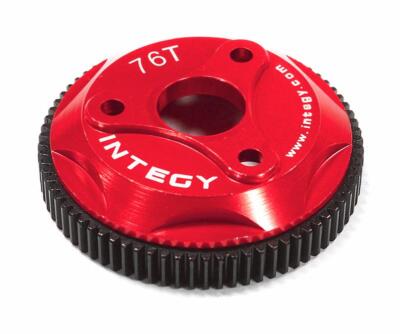 Red 76T Metal Spur Gear for Traxxas Stampede 2WD, Rustler 2WD & Slash ...