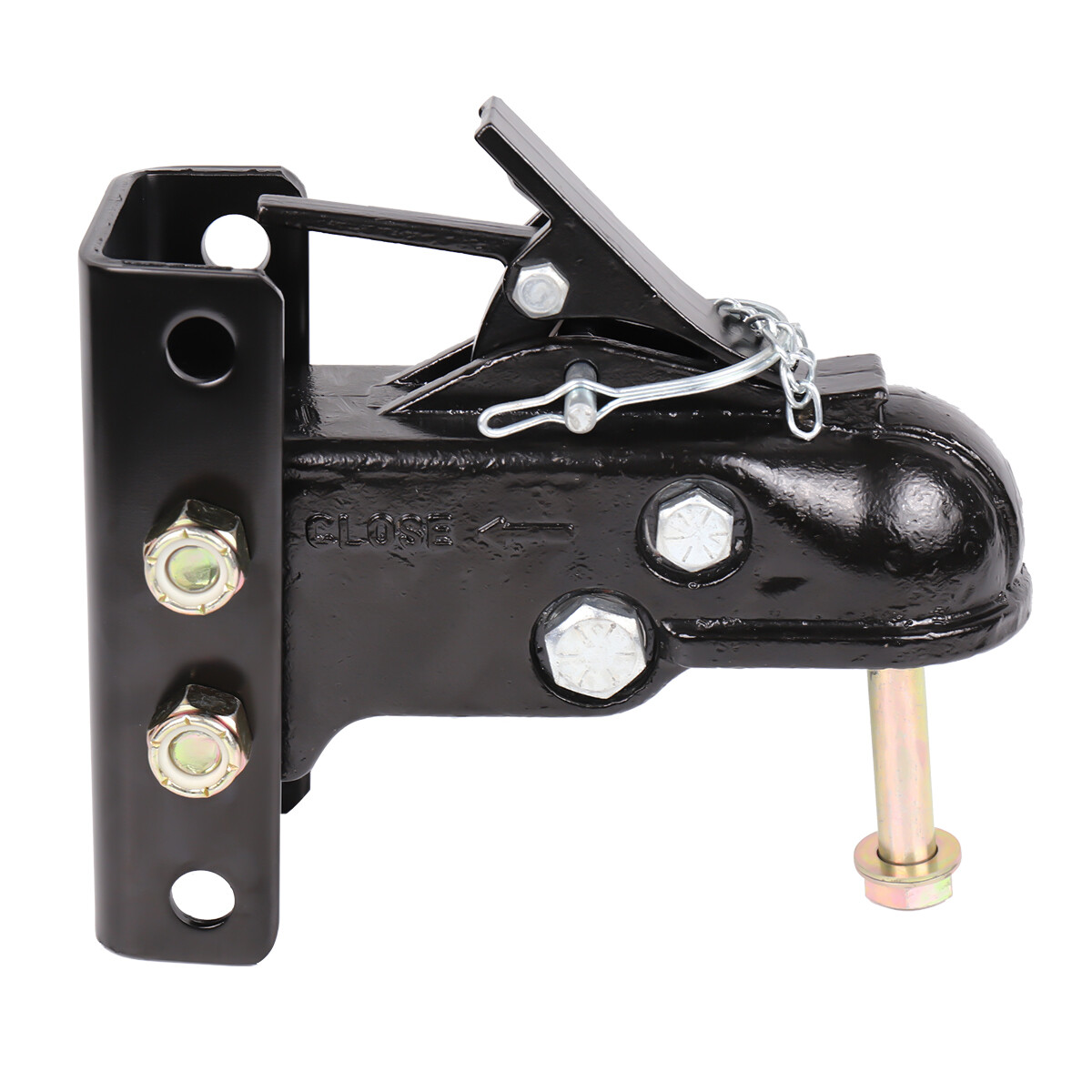 Adjustable Trailer Coupler 3-Position Channel Bracket Kit 2-5/16 ...