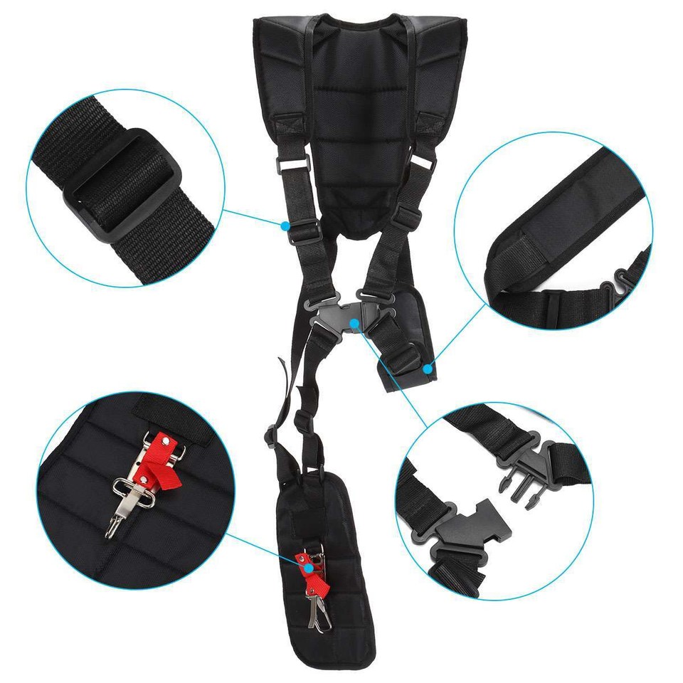 Universal Trimmer Shoulder Strap Harness Weed Eater Grass Edger Lawn ...
