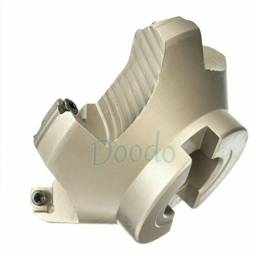 KM12-100-32-5T 45 degree aluminium indexable face milling cutter for ...