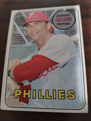 1969 Topps - #133 Johnny Callison | eBay