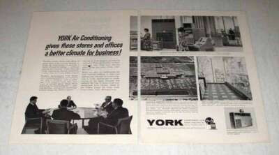 1964 York Air Conditioning Ad - Stores and Offices | eBay