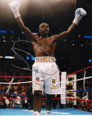 Glen Johnson Autographed 8x10 Photo Former Boxing Great IN PERSON | eBay