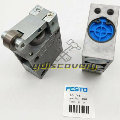 New FESTO R-3-1/4-B 8985 Roller Lever Valve | eBay
