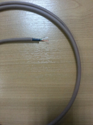 20m Genuine BT External Brick Brown Telephone Cable 2 wire CW1412 | eBay UK