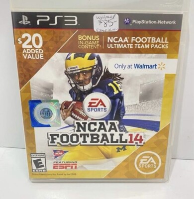 NCAA Football 14 PS3 Sony PlayStation 3 2013 HTF Complete Tested ...