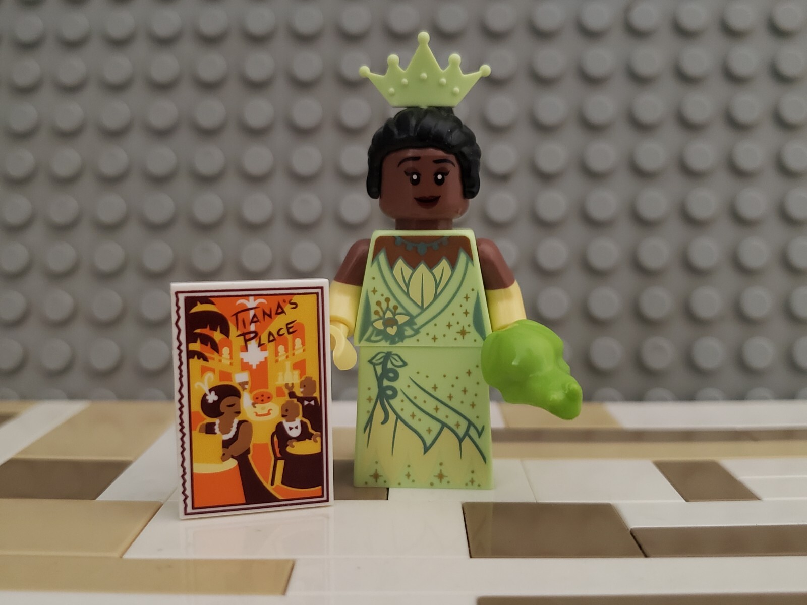 LEGO Princess Tiana w/ Frog Minifigure - 71038 Disney 100 ***NEW*** | eBay