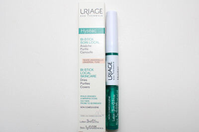 Uriage Hyseac Bi-Stick Local Skincare 3ml+1g blemishes(EXPIRATION 07/ ...