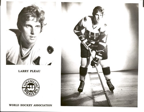 PF10 Original Photo LARRY PLEAU 1972-79 NEW ENGLAND WHALERS WHA HOCKEY ...