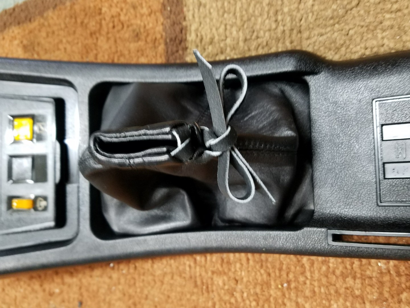 Datsun Leather Shift Boot Fits 240Z 260Z 280Z 280ZX New Genuine Rod ...