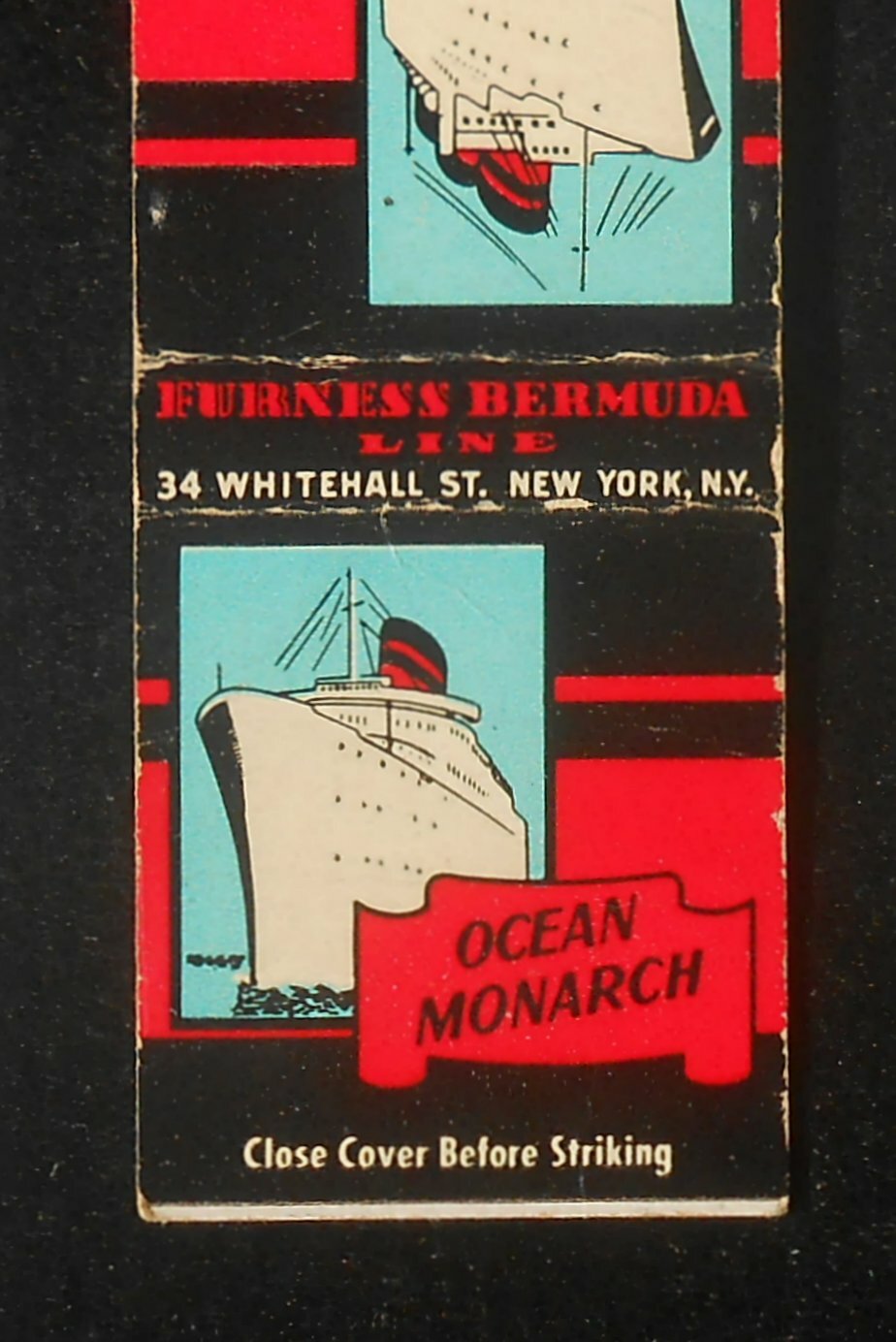 1950s SS Ocean Monarch SS Queen of Bermuda Cruise Ships Furness Bermuda ...