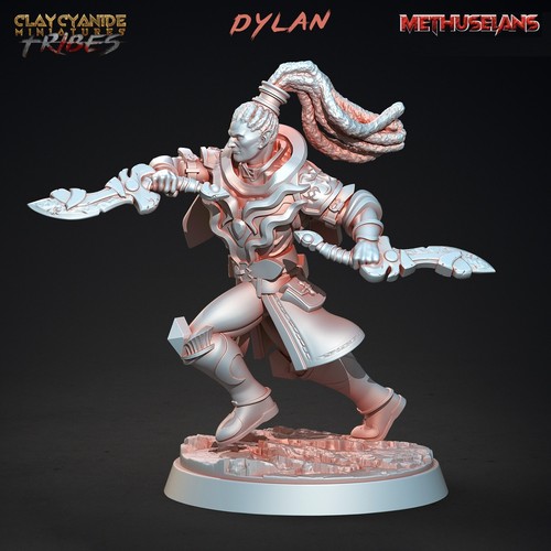 Dark Elf Rogue Assassin Miniature Figure for RPG like D&D 5e Pathfinder ...