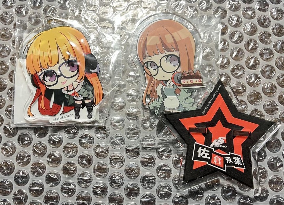Persona 5 Futaba Sakura Oracle Acrylic Keychain Stand 2-Piece Set | eBay