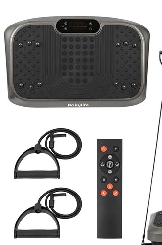 Hot wave Vibration Plate Exercise Machine Whole Body Workout Fitness ...