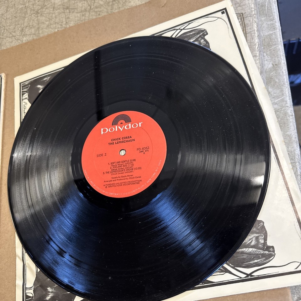 CHICK COREA THE LEPRECHAUN ORIGINAL 1976. The Vinyl LP EX Texture cover ...