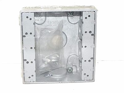 NEW BELL OUTDOOR 5337-0 HUBBELL ELECTRIC BOX 4-1/4'' BY 4-1/2'' | eBay
